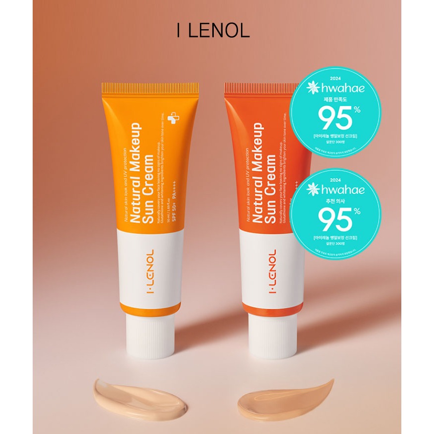 [I Lenol] Bare Skin Cream 2 Types 50ml (SPF 50+ PA++++) | Shopee Malaysia