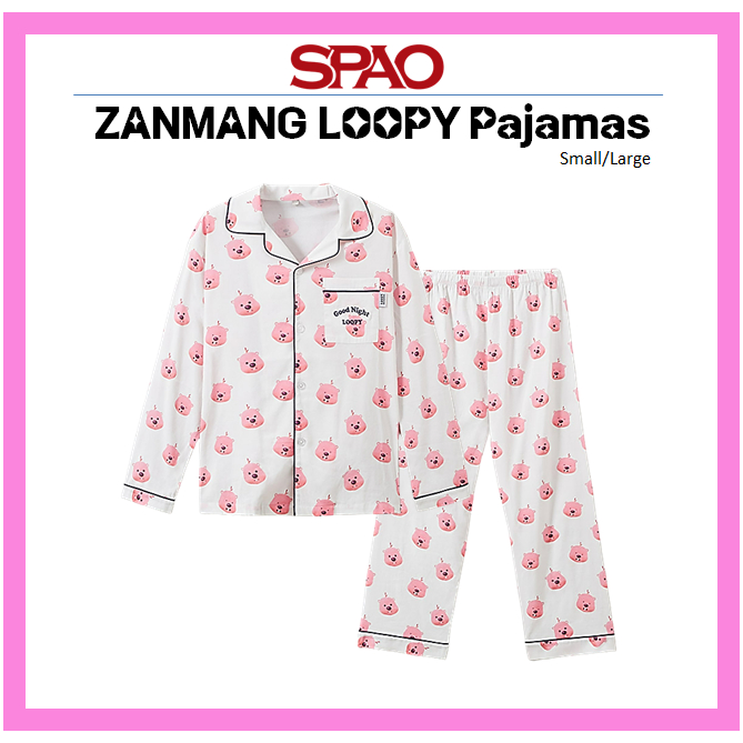 [SPAO] ZANMANG LOOPY Pajamas (Small/Large) | Shopee Malaysia