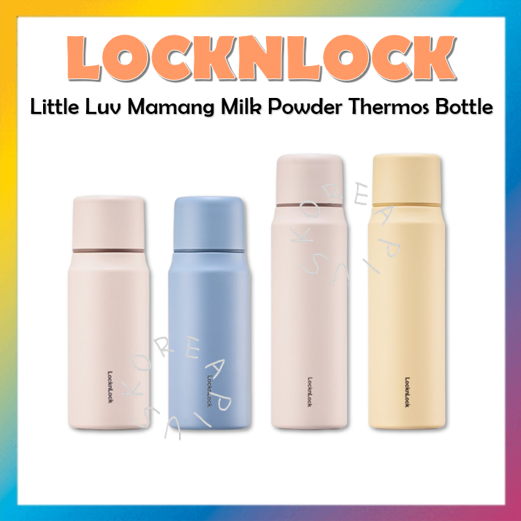 [LOCKNLOCK] Little Luv Mamang Milk Powder Thermos Bottle 355ml/ 505ml (LHC1486/ LHC1487 ...
