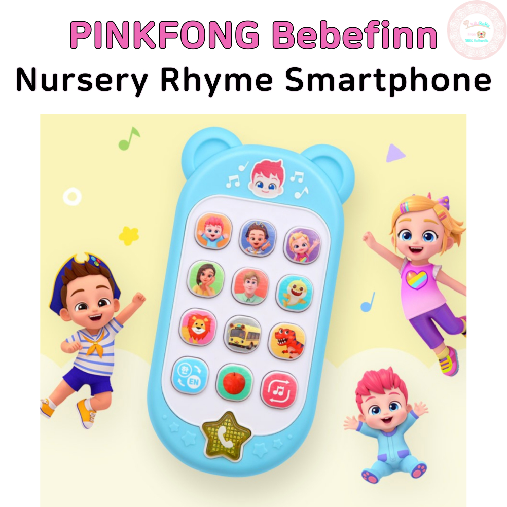 Pinkfong Bebefinn Smartphone English Songs Children’s Songs Nursery ...