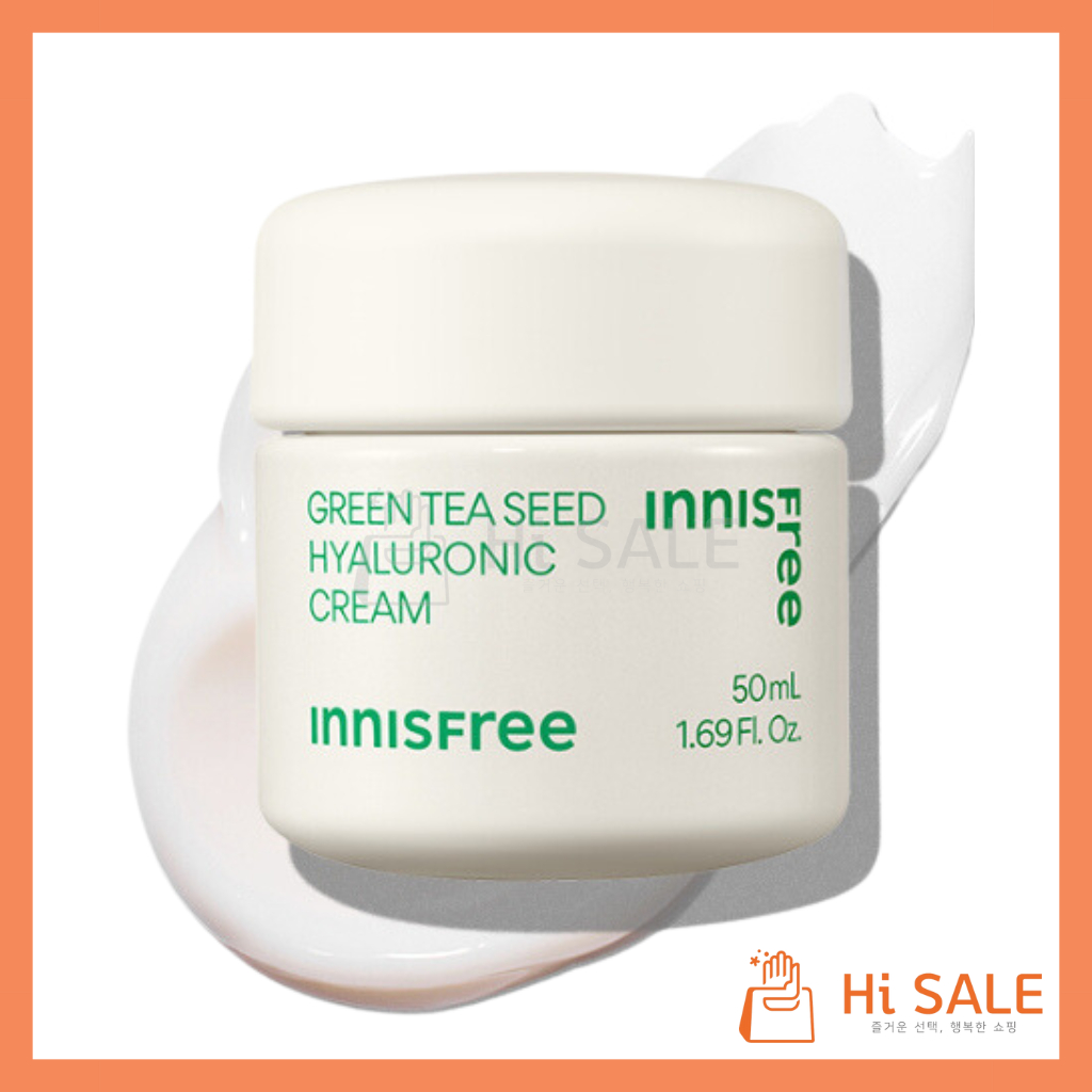 INNISFREE Green Tea Seed Hyaluronic Cream 50ml | Shopee Malaysia