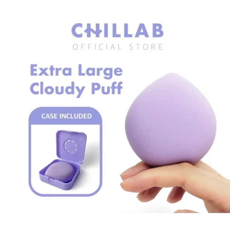 CHILLAB Extra Large Cloudy Puff (for wet and dry use) | Shopee Malaysia
