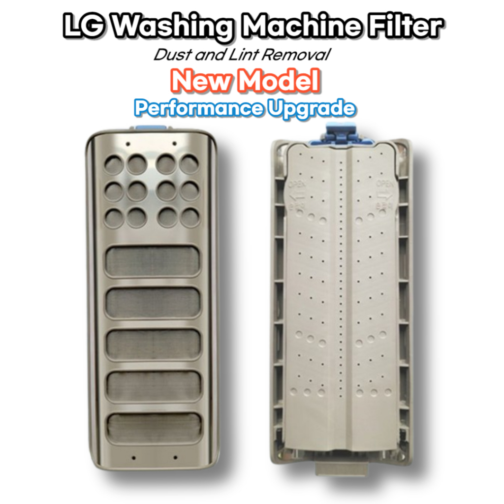 LG Washing Machine Stainless Steel Clean Filter Dust and Lint Removal ...