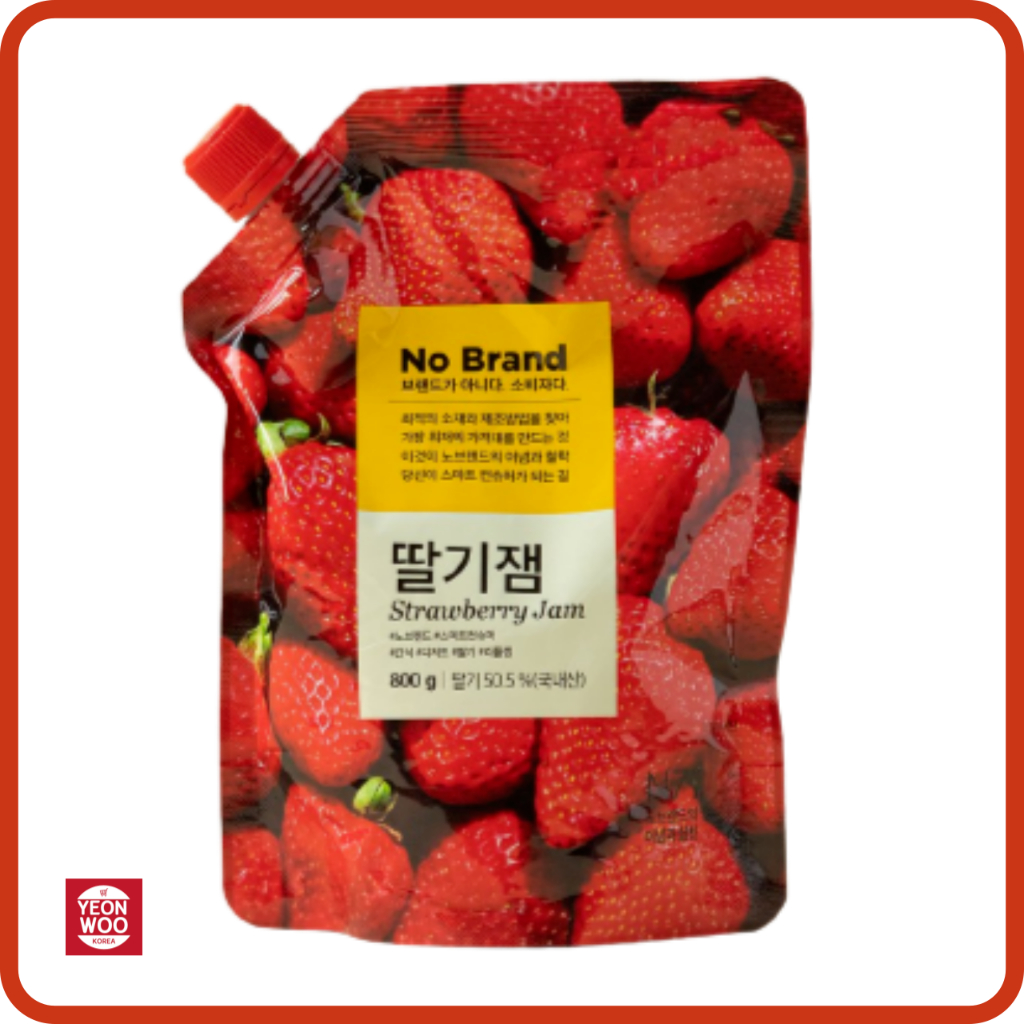 [NoBrand] Squeezed Korean Strawberry Jam 800g from korea | Shopee Malaysia
