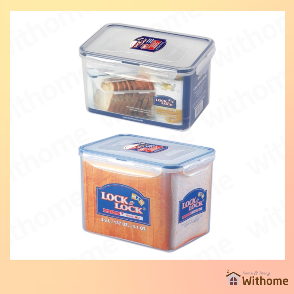 [LocknLock] Classics Rectangular Bread Box Storage Container (1.9L / 3 ...