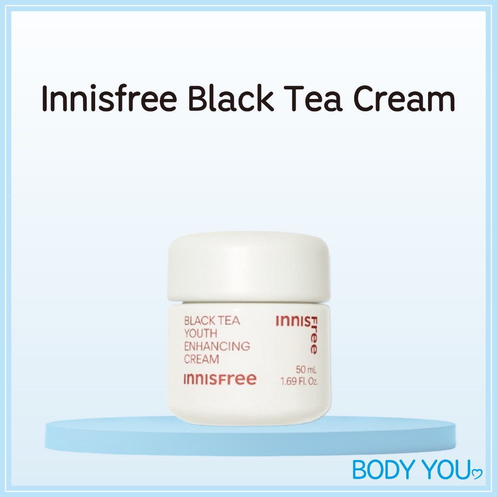 [Innisfree] Black Tea Youth Enhancing Cream 50ml / Facial Moisturizer K ...