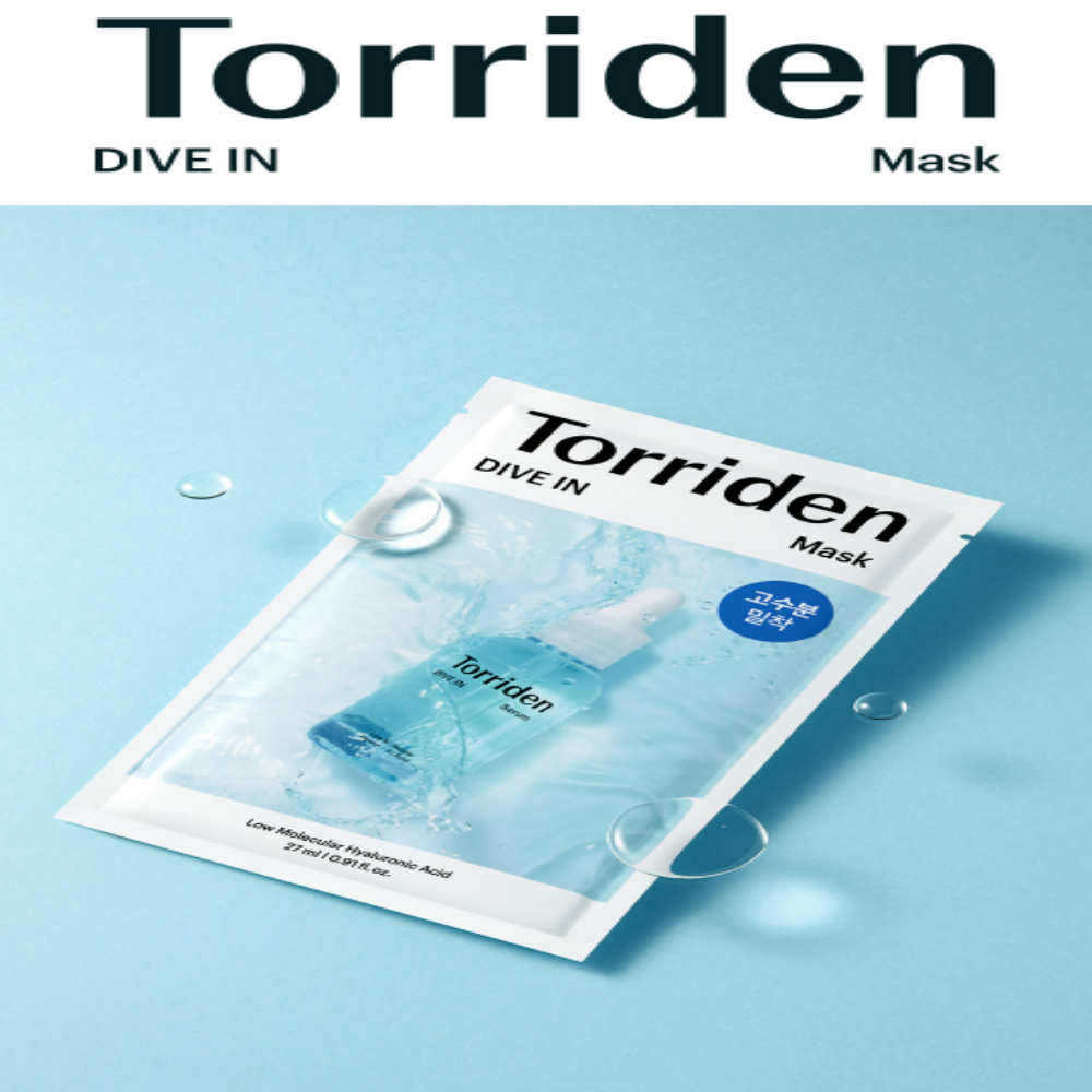 [Torriden] DIVE IN MASK 5 + 1 SHEETS | Moisturizing / Soothing ...