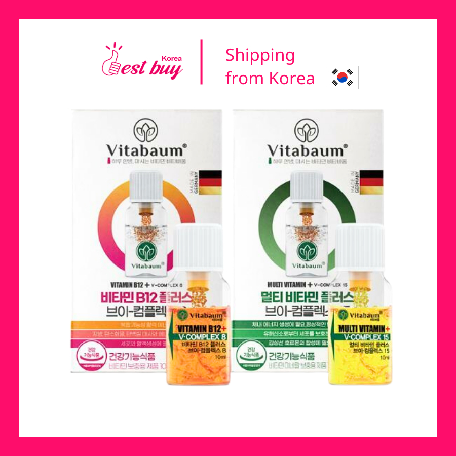 Vitabaum Vitamin B12 Plus V Complex 8 (12 bottles) | Shopee Malaysia