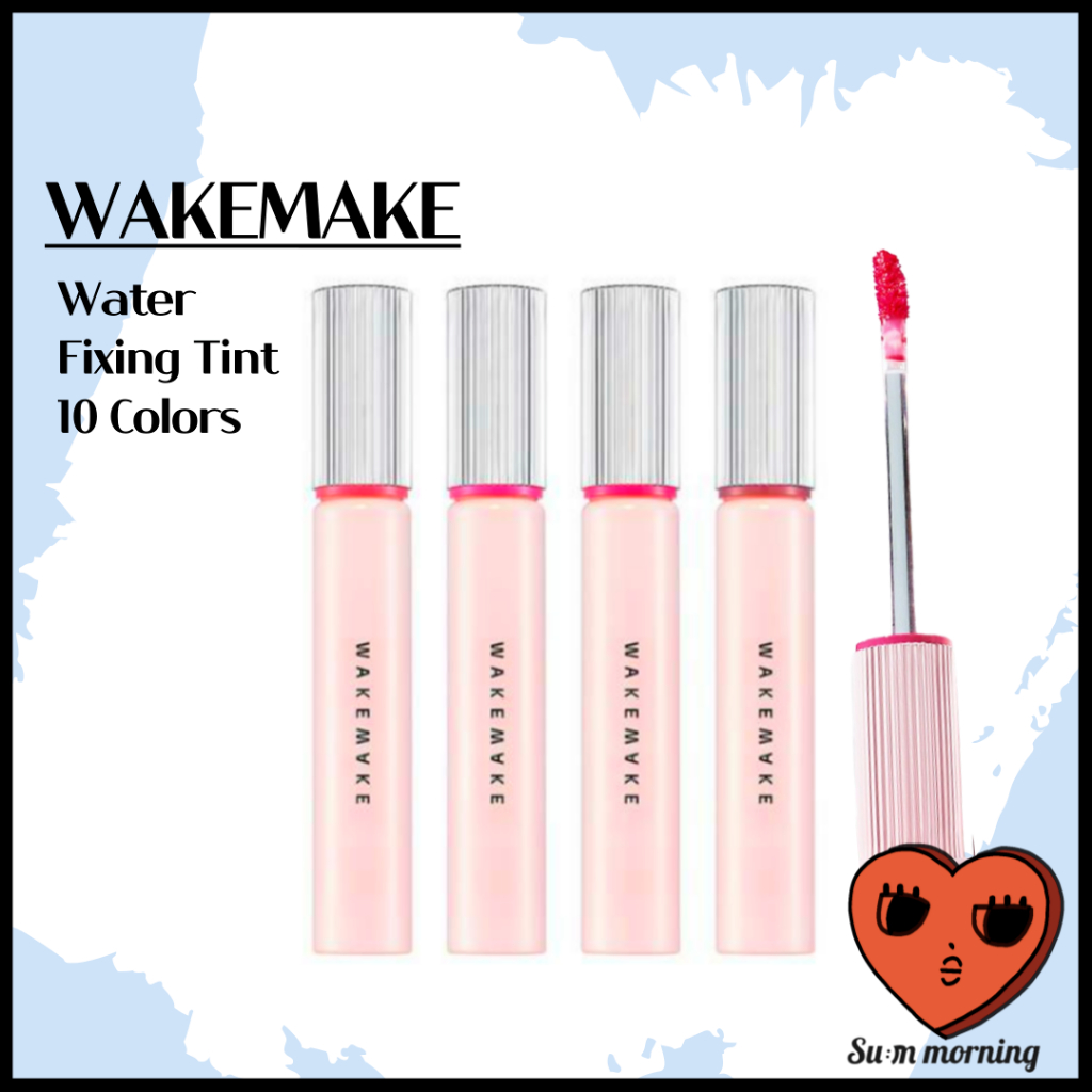 [WAKEMAKE] Water Blurring Fixing Matte Lip Tint Plumper Stain Long ...
