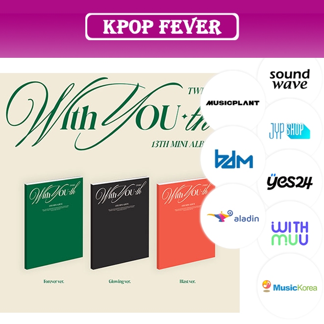 [POB] TWICE 13TH MINI ALBUM [ With YOU-th ] PHOTOBOOK VERSION | Shopee Malaysia