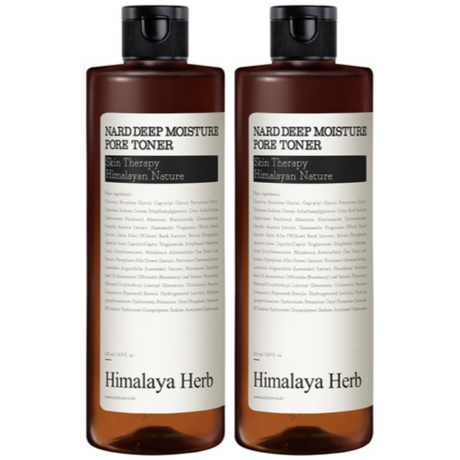 NARD Deep Moisture Pore Toner, 500ml, 2 pieces | Shopee Malaysia