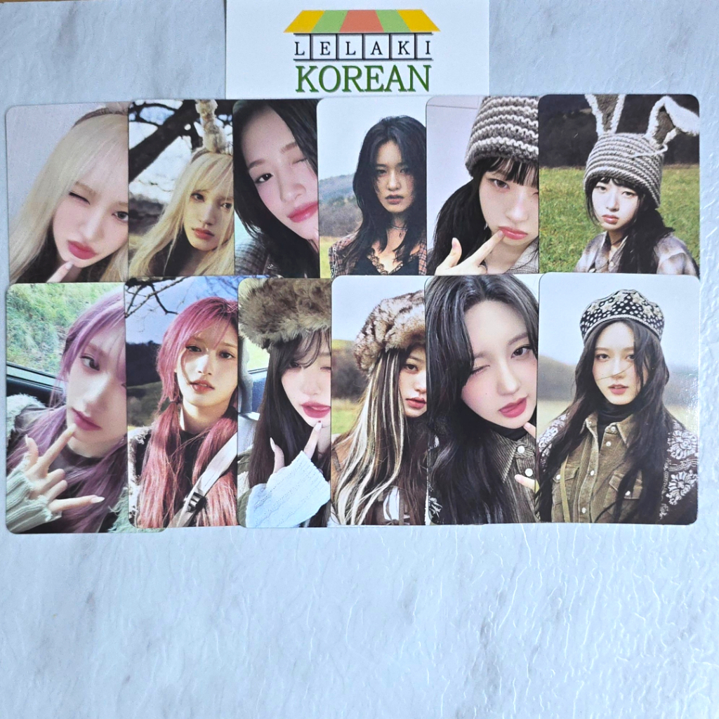 IVE -3rd EP Album [ IVE EMPATHY ] SSQ STANDARD Ver. POB Official Photocard | Shopee Malaysia