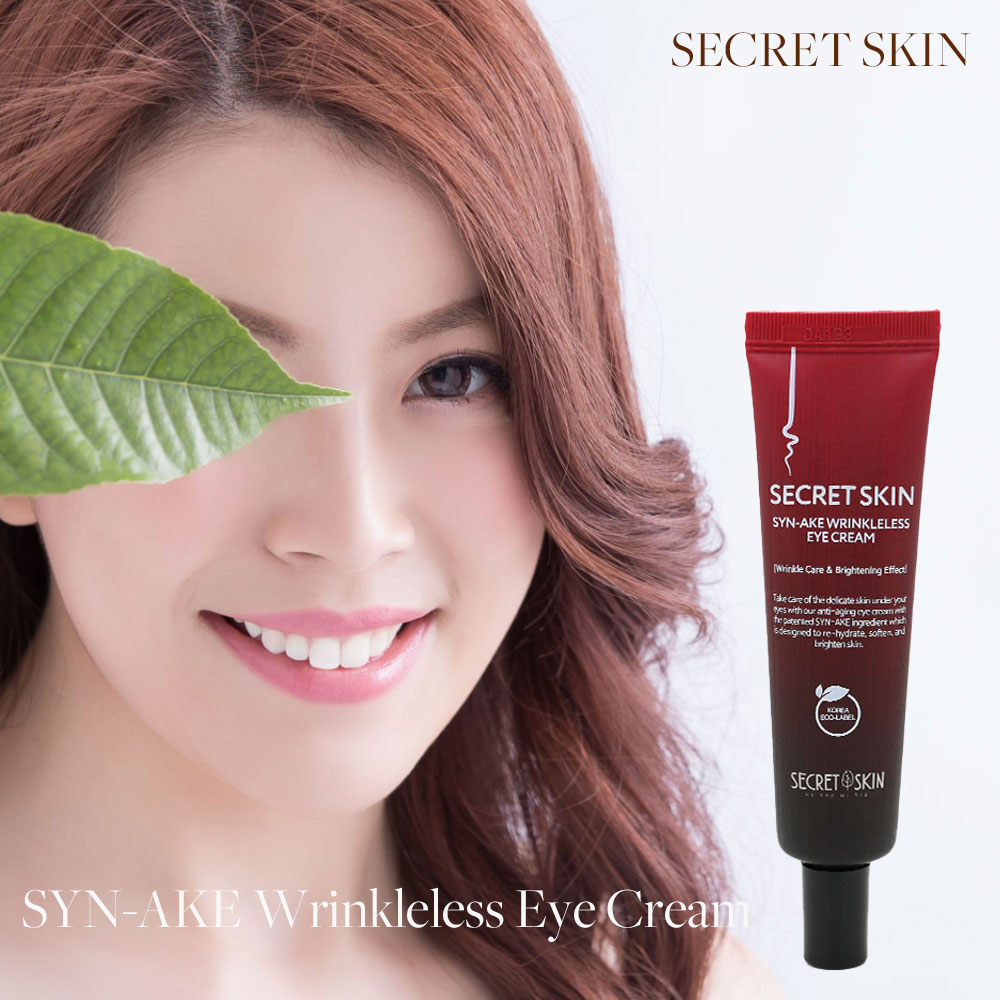 SECRET SKIN SYN-AKE Wrinkleless Eye Cream 30g Moisturizing Bouncing ...