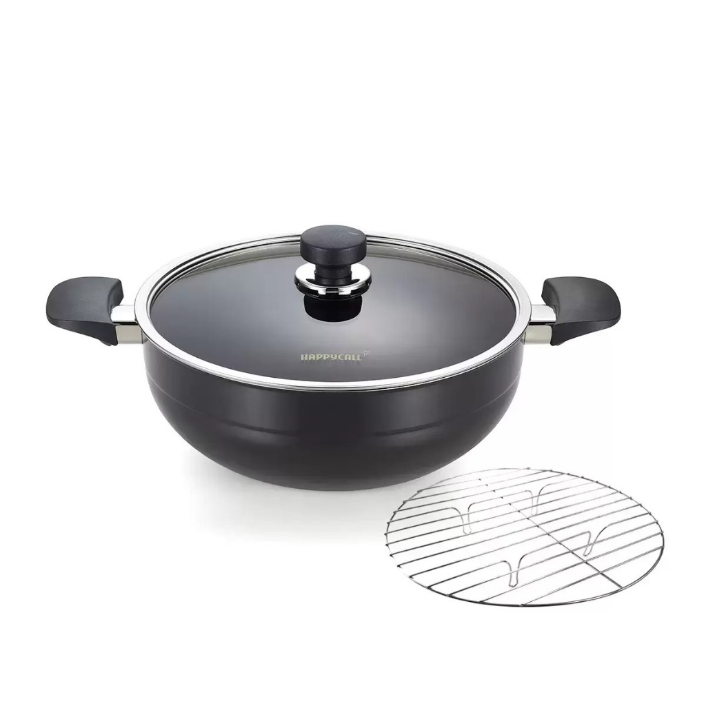 Happycall Nonstick IH Induction Party Wok 28cm | Shopee Malaysia
