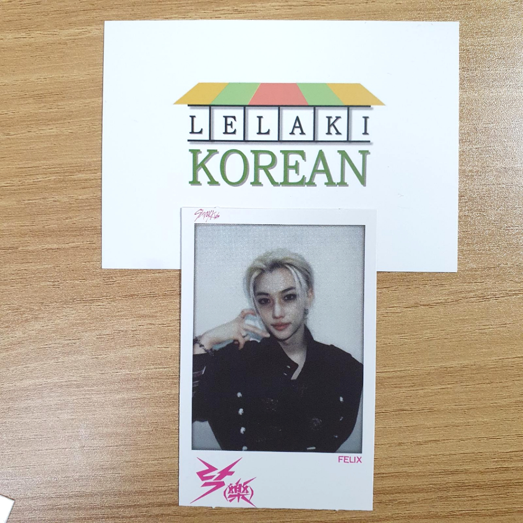 SKZ stray Kids Rock Star Official Sound Wave 4th Lucky Draw Polaroid ...