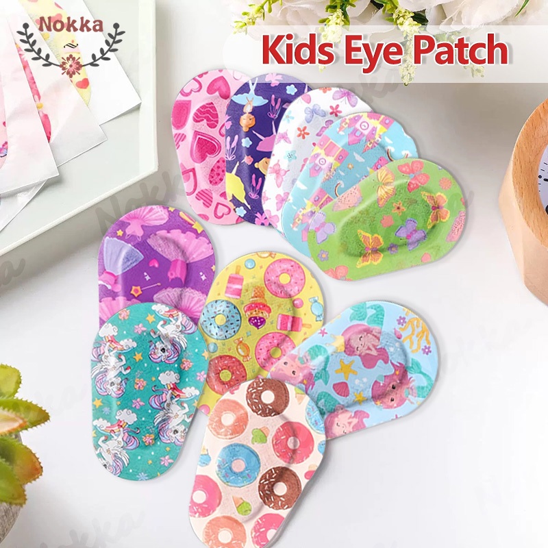 【SG】Cartoon Kids Eye Patch Disposable Adhesive Eye Patches for ...