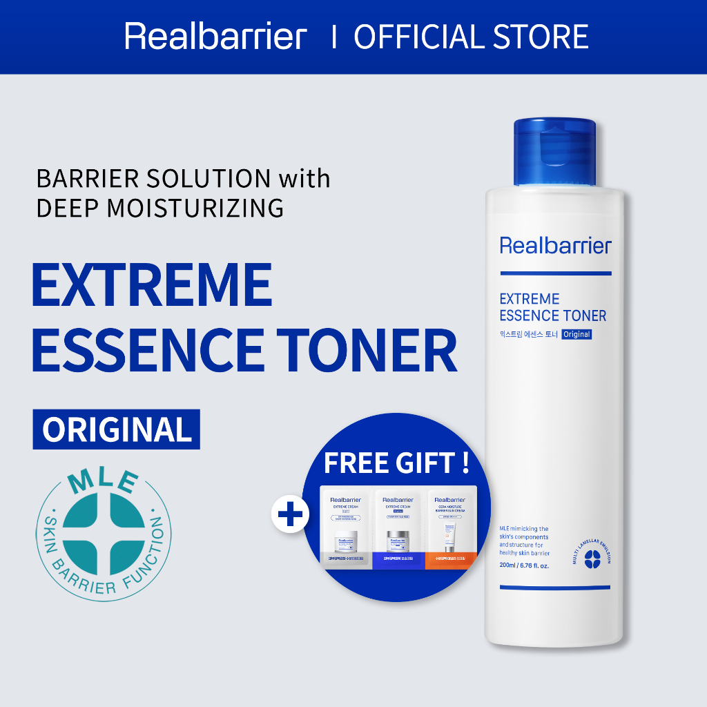 [REAL BARRIER] Extreme Essence Toner 200ml | Shopee Malaysia