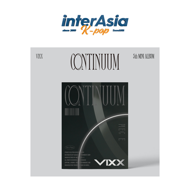 (PIECE ver.) VIXX - 5TH MINI ALBUM [CONTINUUM] | Shopee Malaysia
