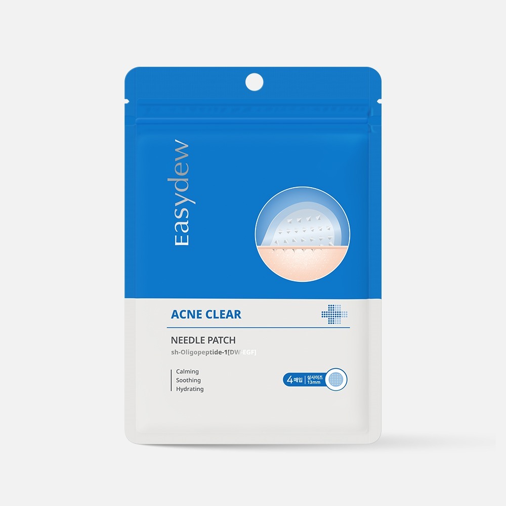 Easydew Acne Clear Needle Patch 1 pouch (4 pieces) | Shopee Malaysia