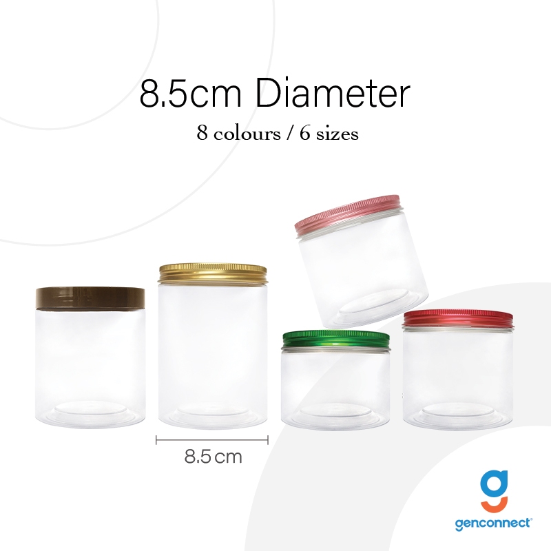 Cookies Container plastic Jar with lid Plastic Disposable Containers ...