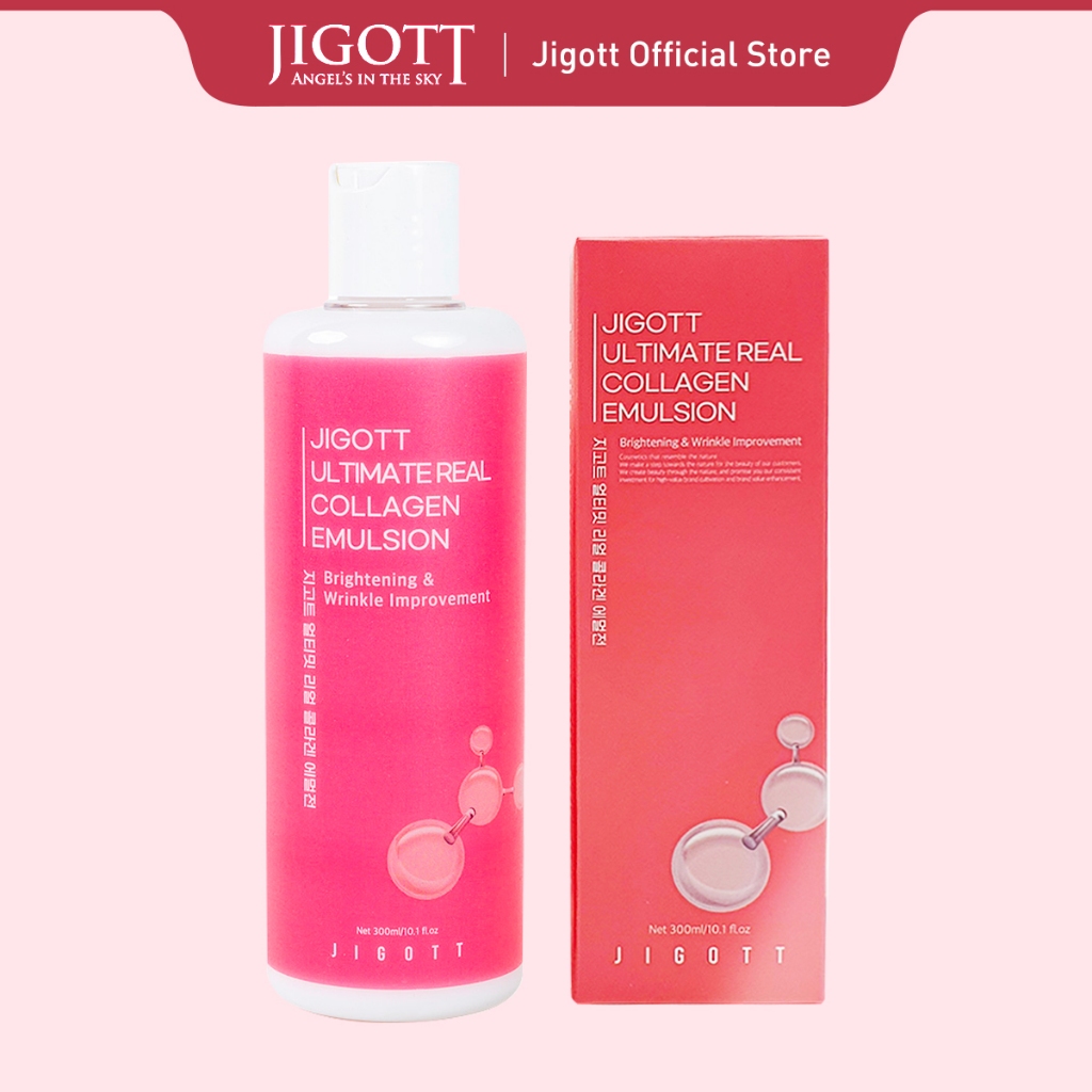 JIGOTT Ultimate Real Collagen Hydrating and Purifying Emulsion (300ml ... JIGOTT Ultimate Real Collagen Hydrating and Purifying Emulsion (300ml ...