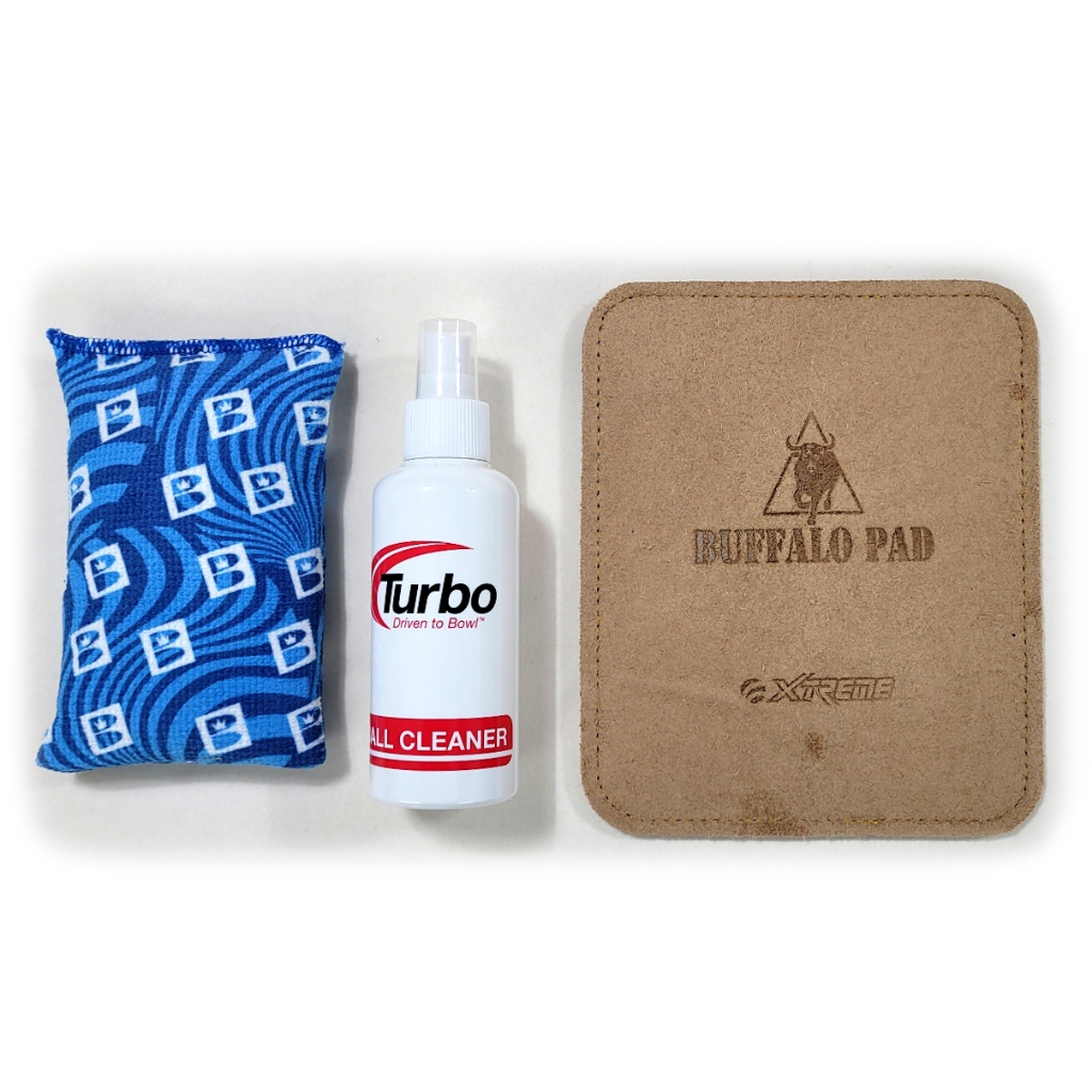 Brunswick Grip Sack & Turbo Ball Cleaner Spray & Xtreme Buffalo Leather ...