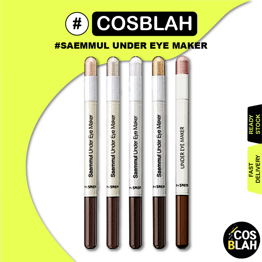 The Saem Saemmul Under Eye Maker (5 Colors) | Shopee Malaysia