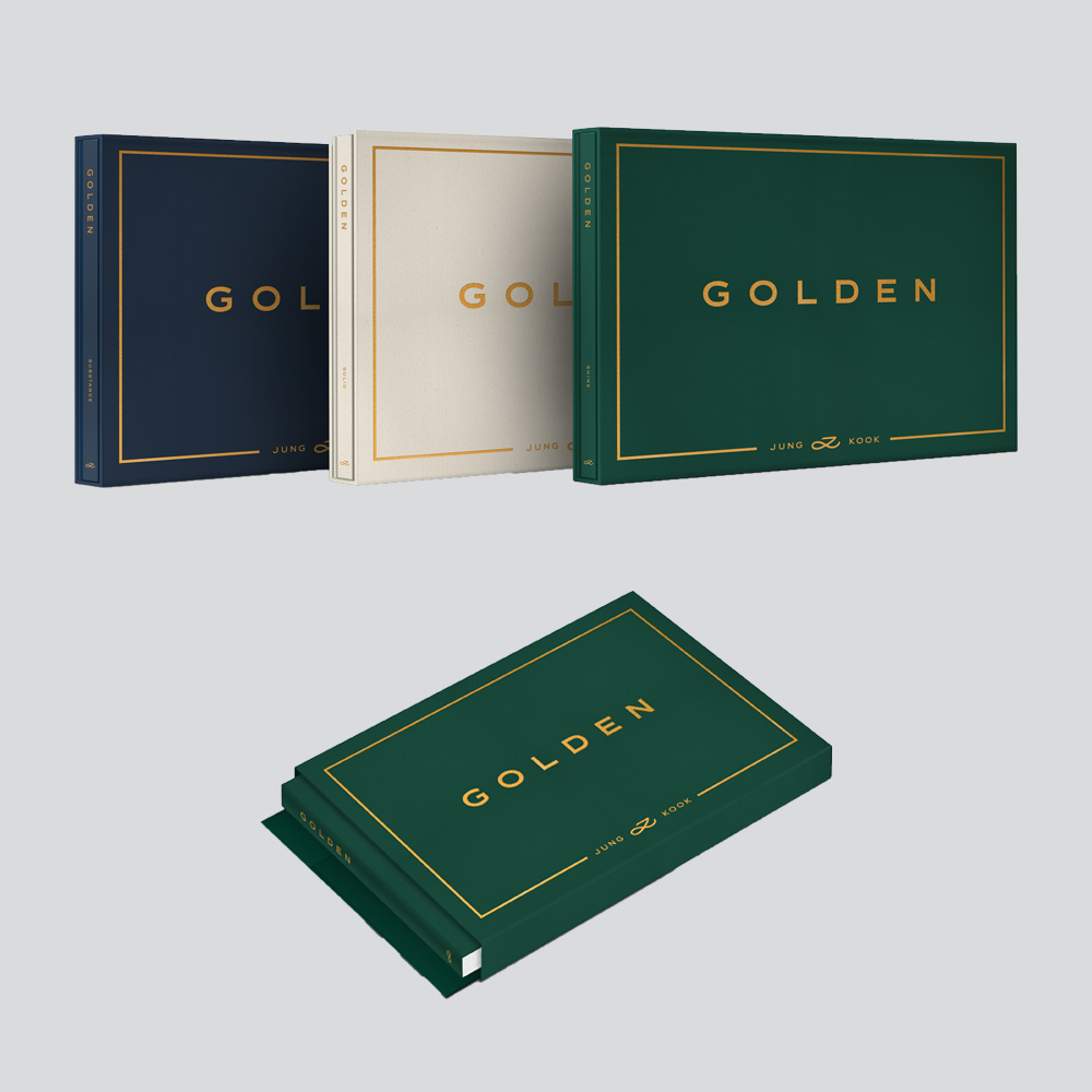 BTS Jung Kook - GOLDEN / (Standard, Weverse, Set) | Shopee Malaysia