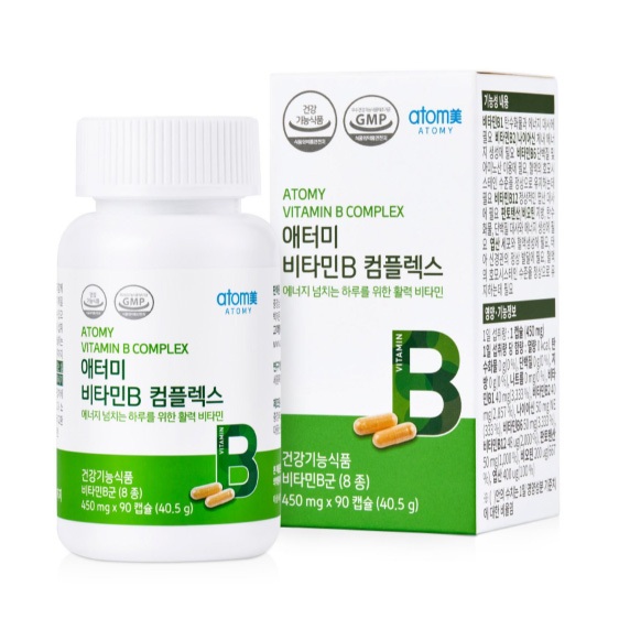 Atomy Vitamin B Complex 450 mg X 90 capsules | Shopee Malaysia