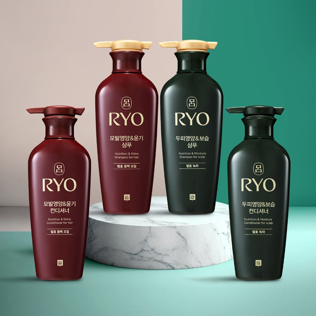 [Ryo] Classic Hair & Scalp Care Shampoo/Conditioner 400ml | Intensive ...