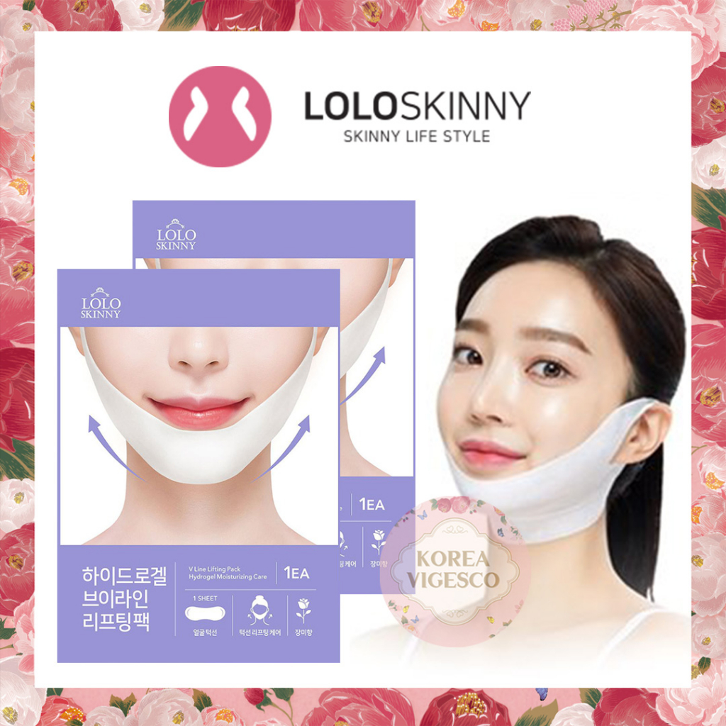 LOLOSKINNY V-LINE Sexy Face Chin Lifting Pack Double Chin Reducer ...