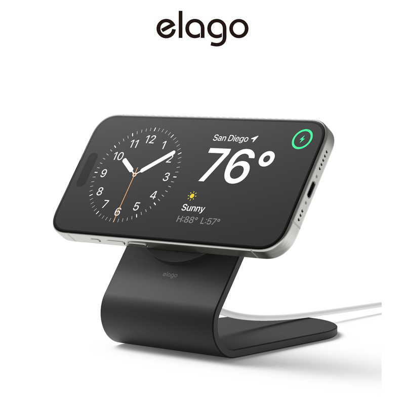 elago MS3 Charging Stand - Aluminum Phone Stand (Cable not Included ...