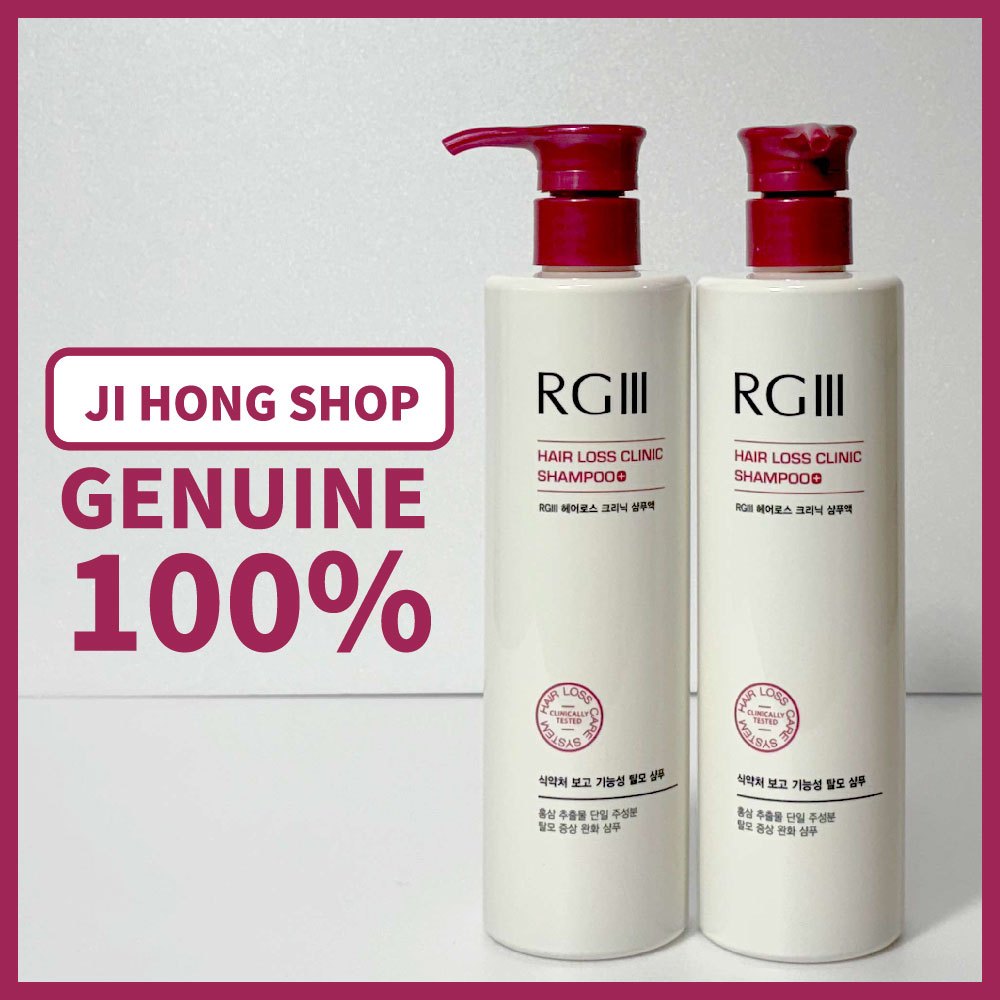 [ SOMANG ] RG3 RGIII Hair Loss Clinic Shampoo ( 520ml + 520ml & 1000ml ...