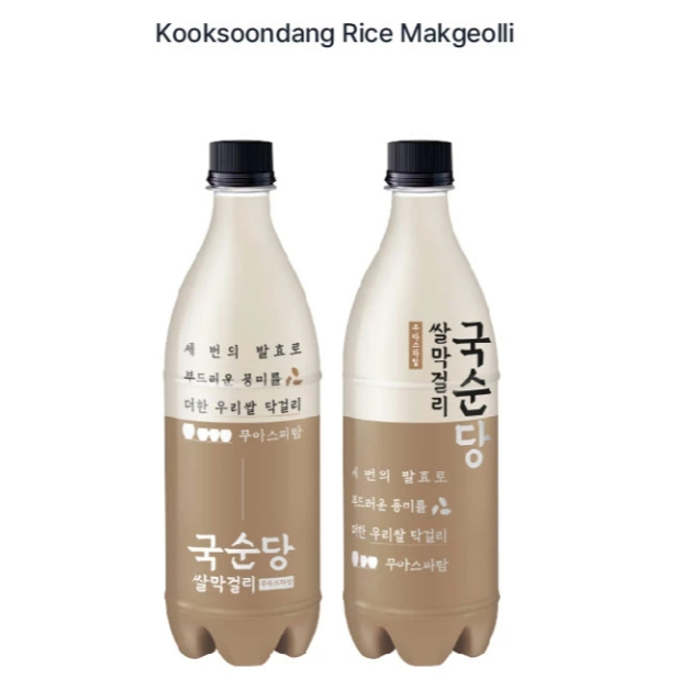 [KOREA] Kooksoondang Rice Makgeolli 750ml – Traditional Korean Rice ...