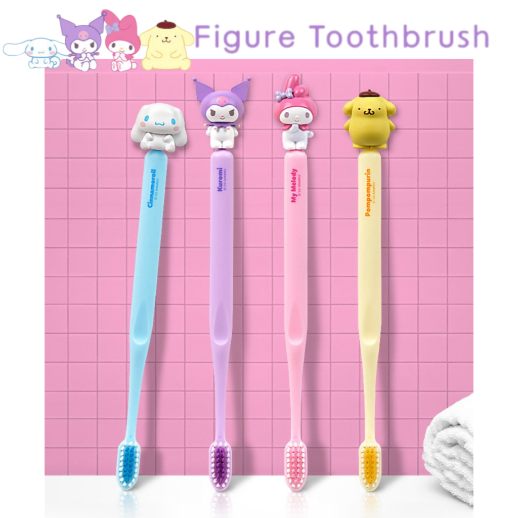 [ATEX] Made in Korea Sanrio Figure Toothbrushes Oral Care Kids 6Years ...