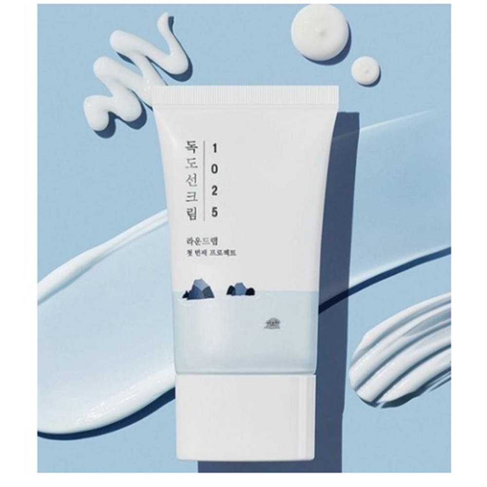 ROUND LAB 1025 Dokdo Sunscreen SPF50+ PA++++, 50ml, 1 Bottle | Shopee ...