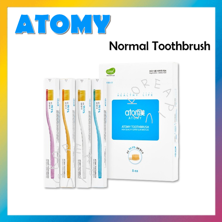 [ATOMY] Normal Toothbrush 3ea 8ea (1set) | Shopee Malaysia