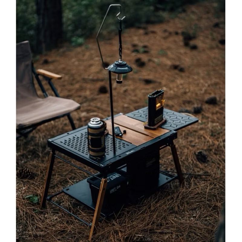 IGT Camping Table IGT Unit Combination Table Modular Table Blackened ...