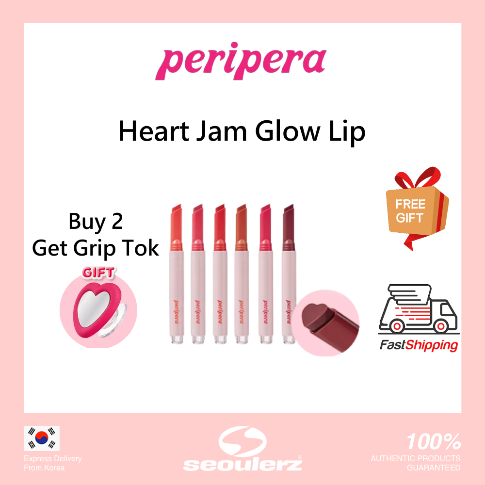 [Peripera] Heart Jam Glow Lip 9 Colors | Shopee Malaysia