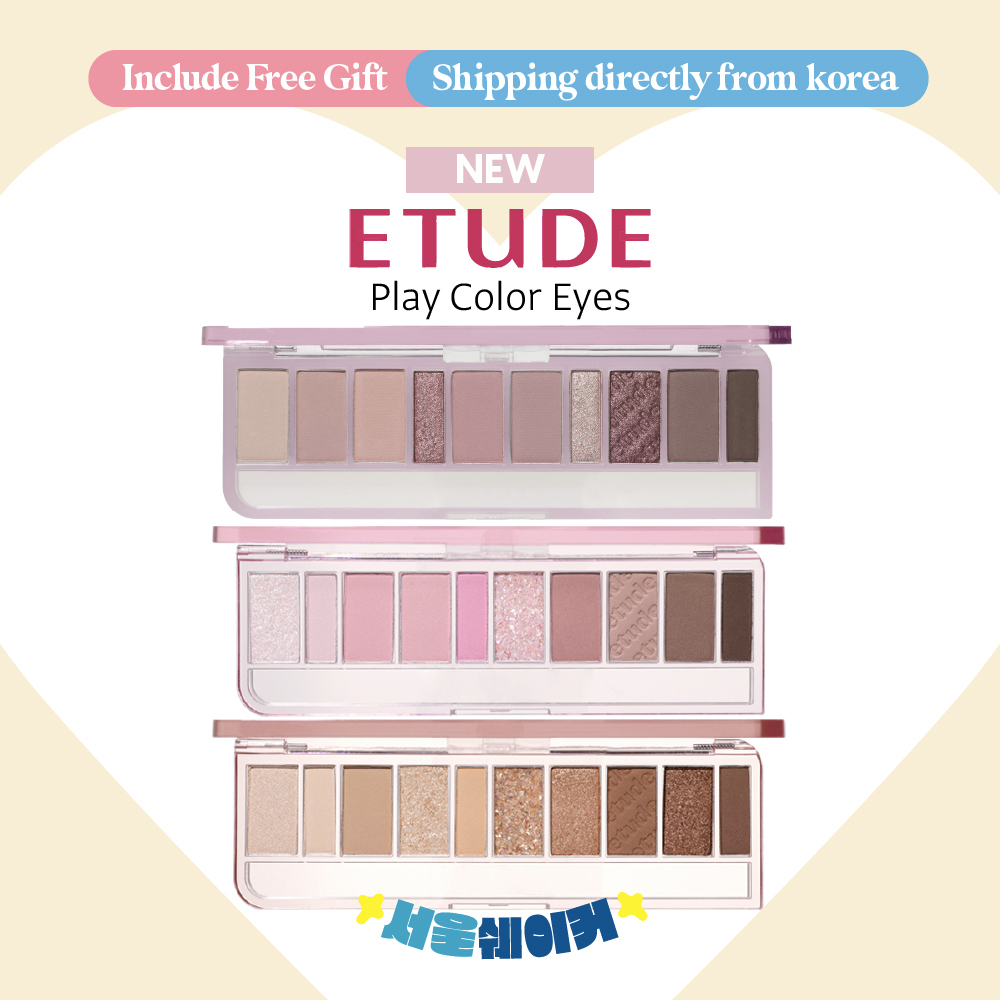 [ETUDE] Play Color Eyes Eye Shadow Palette (3Type!) 5.7g | Shopee Malaysia