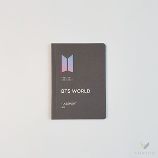 K-POP BTS Passport Concept Small Notebook (Contains 1 BTS transparent ...