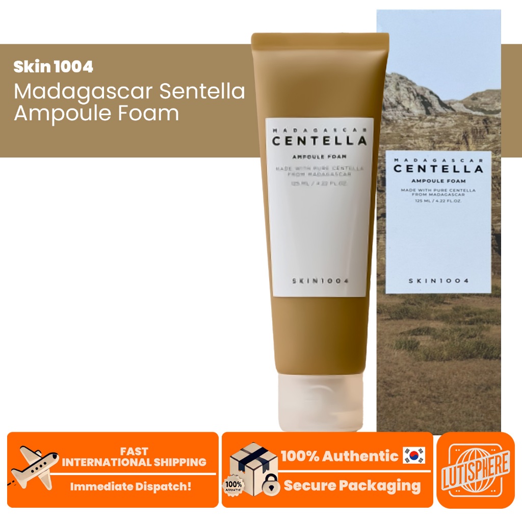 Skin 1004 Madagascar Sentella Ampoule Foam, 125ml, Korea Cleansing Foam ...
