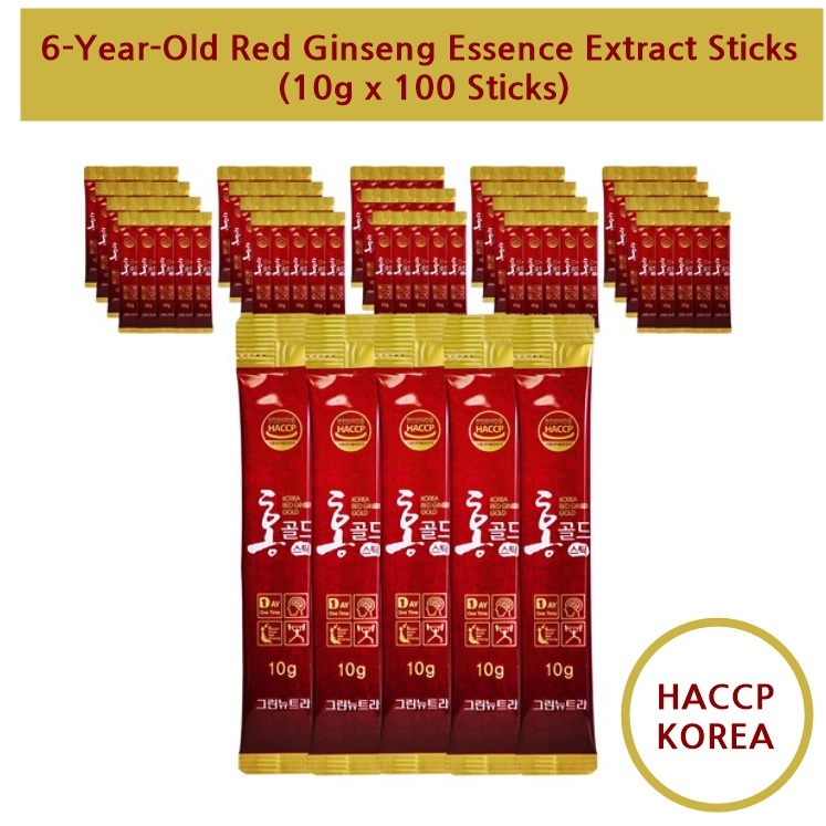 [Ready Stock] 6-Year-Old KOREA Red Ginseng Essence Extract Sticks (10g ...