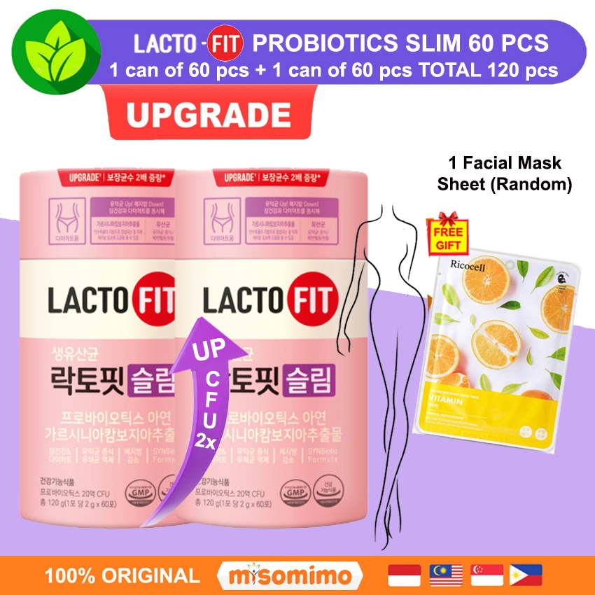 [READY] LACTOFIT Slim Probiotic 60 pcs Lacto Fit Korea + FREE Bonus ...