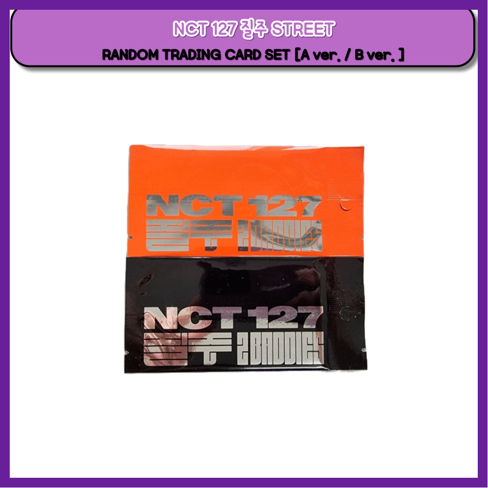 [NCT 127] RANDOM TRADING CARD SET [A ver.] - NCT 127 질주 STREET | Shopee ...