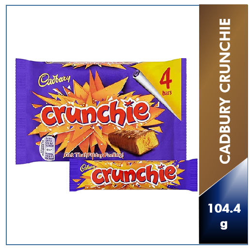 Cadbury Crunchie Chocolate Bar Multipack 104.4G X2 | Shopee Malaysia