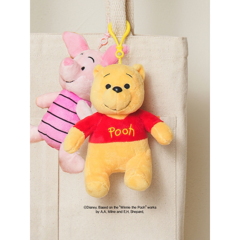 Daiso Korea Disney Winnie the Pooh Character Hanging Doll Pooh doll ...