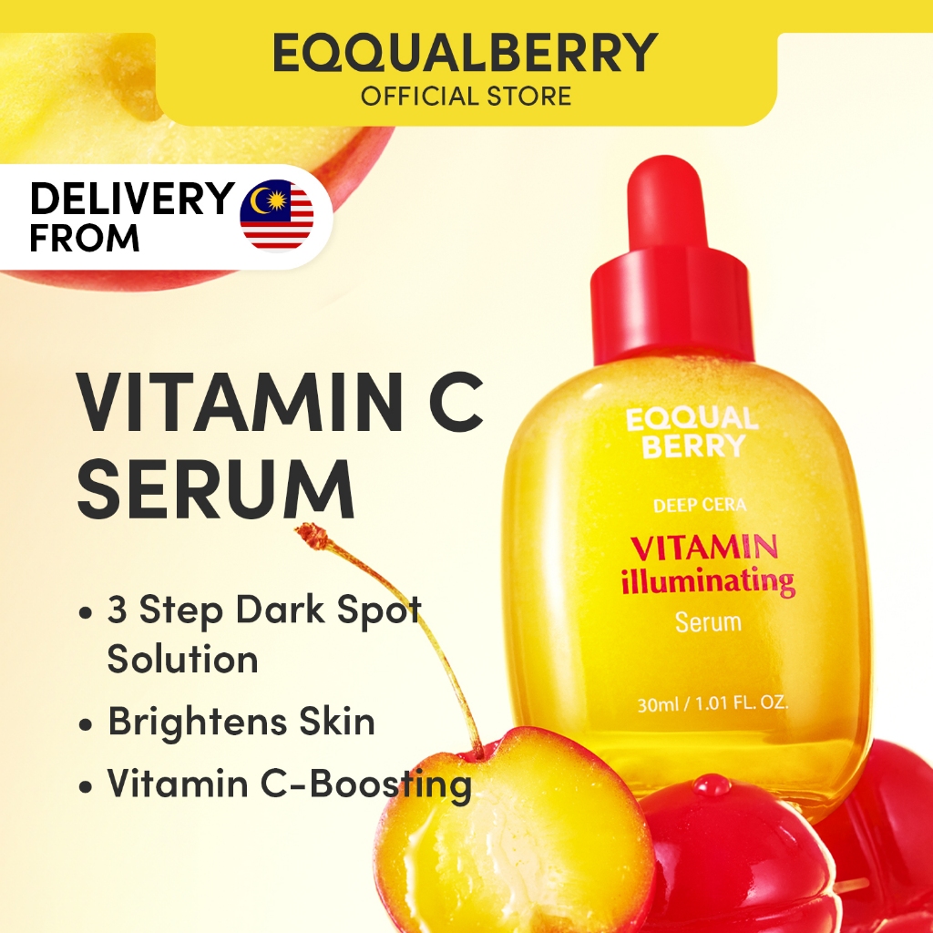 [EQQUALBERRY Official] Natural Vitamin C Serum – Brightening Vitamin C ...