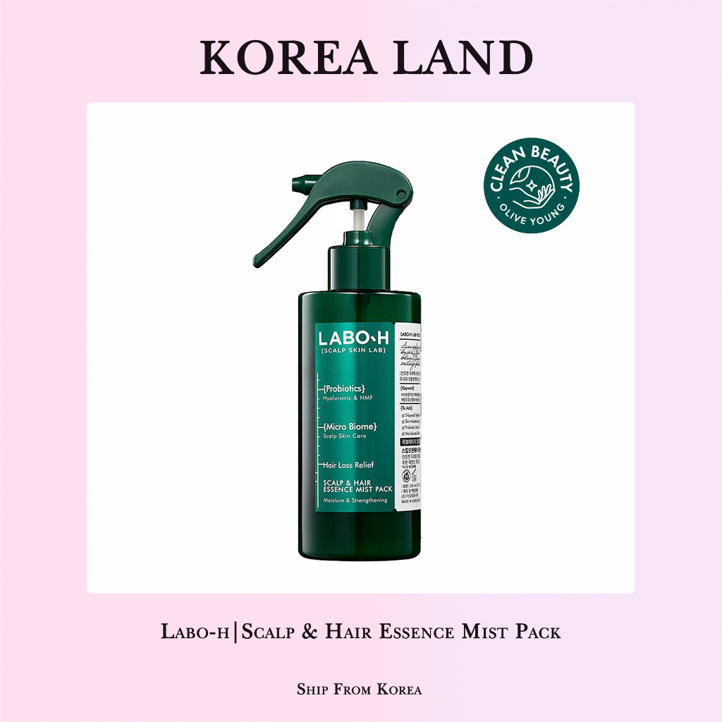 Labo-H | Scalp & Hair Essence Mist Pack (240ml) | Shopee Malaysia