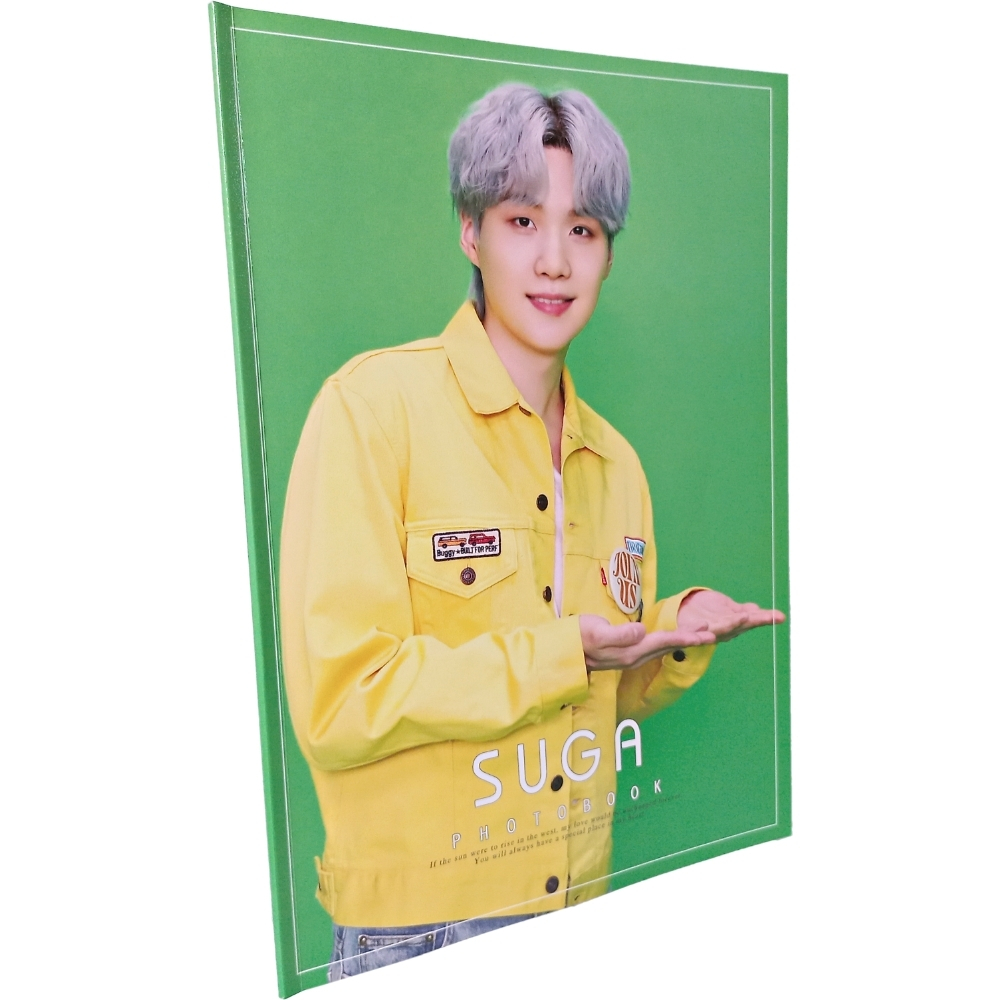 K-POP BTS(SUGA) Premium Photobook A4 size (32 pages) | Shopee Malaysia